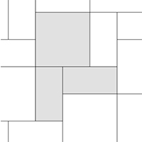 Hopscotch Pattern Pavers